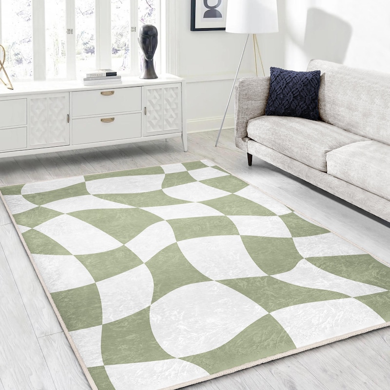 Geometric Rug - Etsy