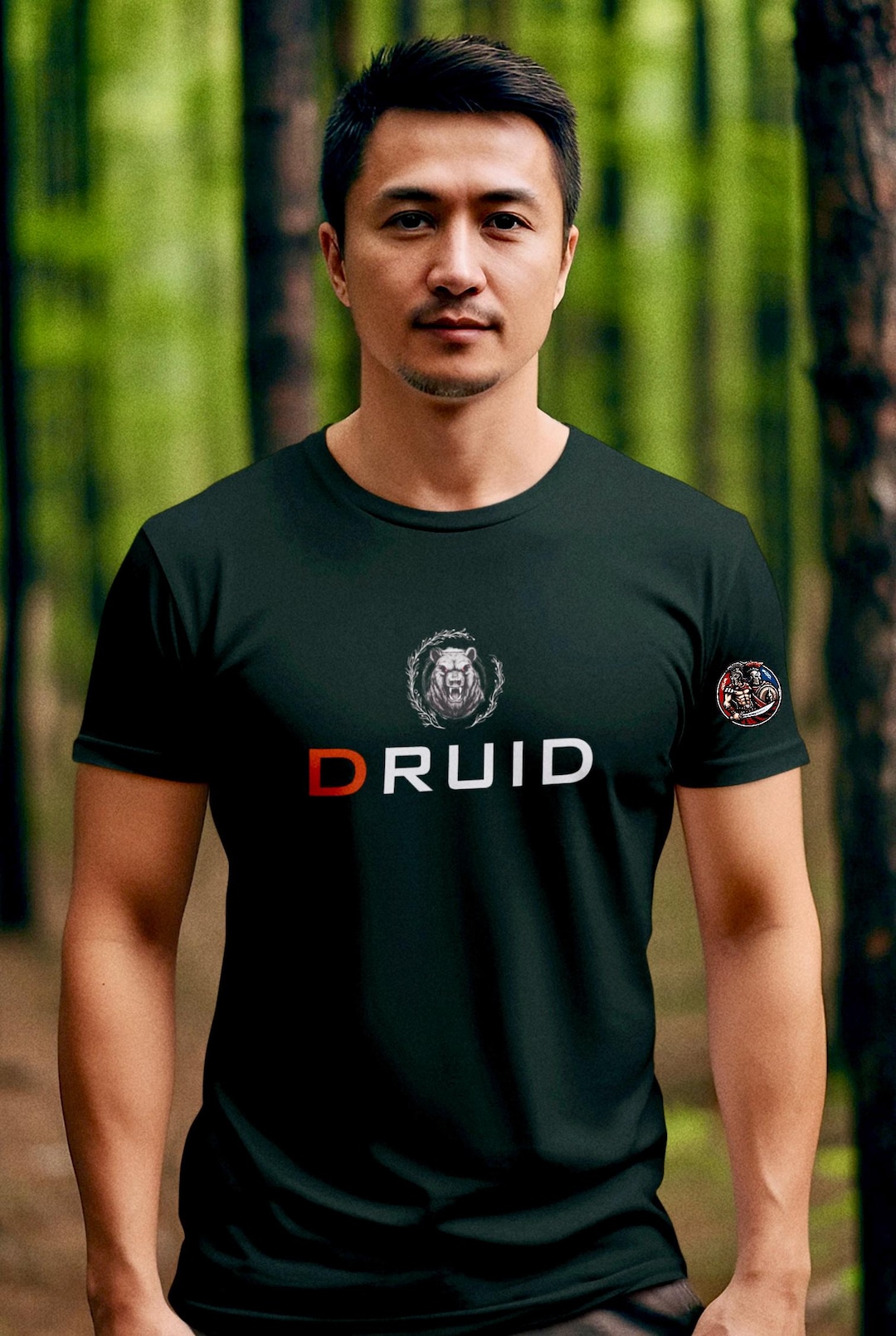 Dnd Druid Dungeons and Dragons Class T-shirt D20 5E Graphic T Shirt ...