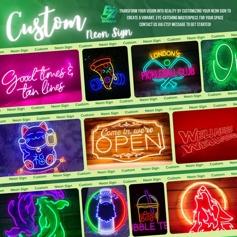 Nails Open Neon Sign LED Nail Salon Sign Pink Beauty Studio Light ...