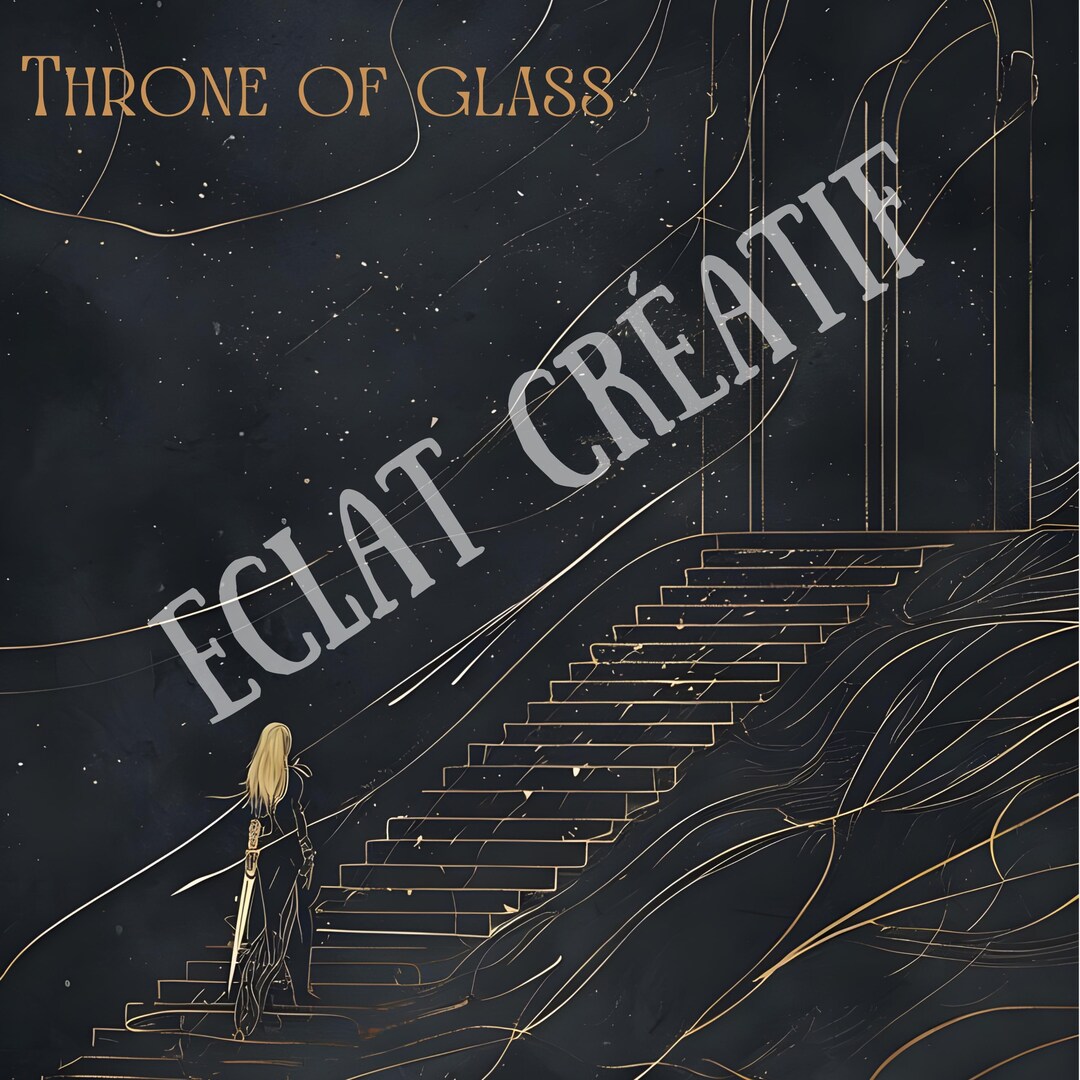 Throne of Glass E-reader Screensaver Set: Fantasy Book Series (digital ...