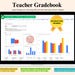 Teacher Gradebook Spreadsheet Template, Digital Grade Book, Student ...