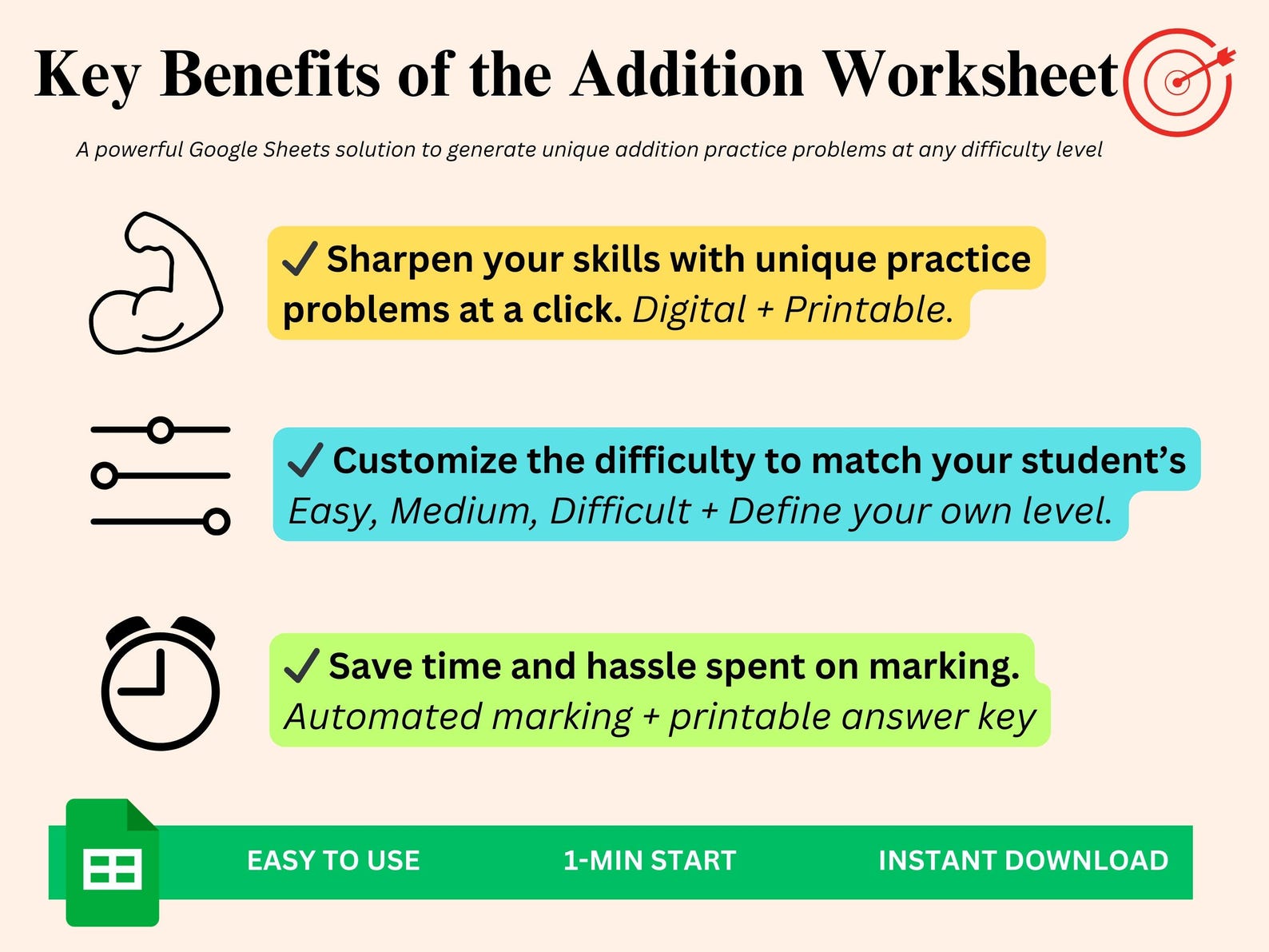 Maths Worksheets GENERATOR, Printable Maths Worksheets, Digital Maths ...