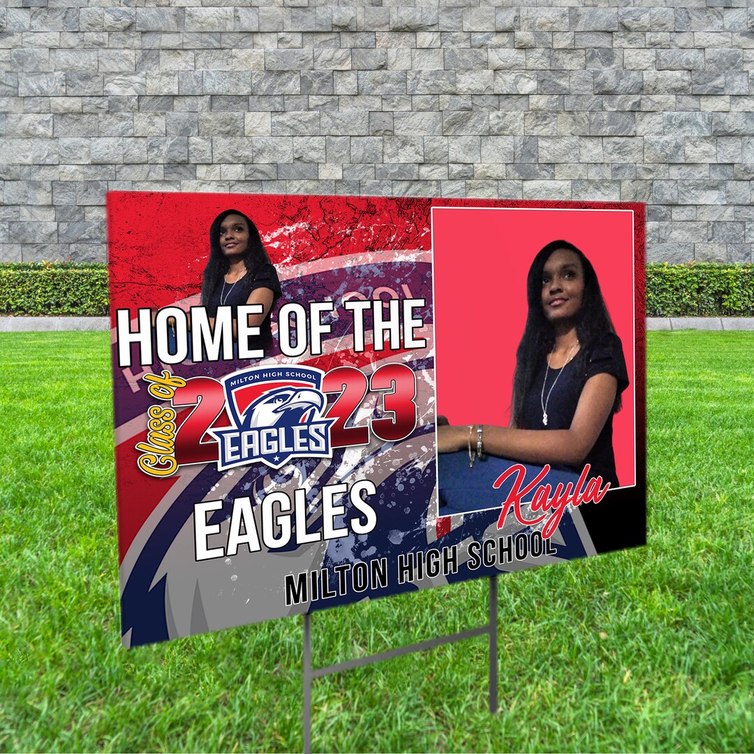 Custom Graduation Yard Sign | Personalized Graduation Yard Sign ...