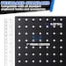 Pegboard Display Stand With 12 Peg Hooks for Retail Craft Shows & Fairs ...