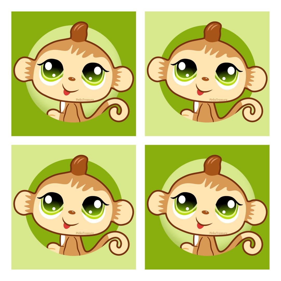 LPS Profile Pictures Littlest Pet Shop Monkey PFP Icons for Instagram ...
