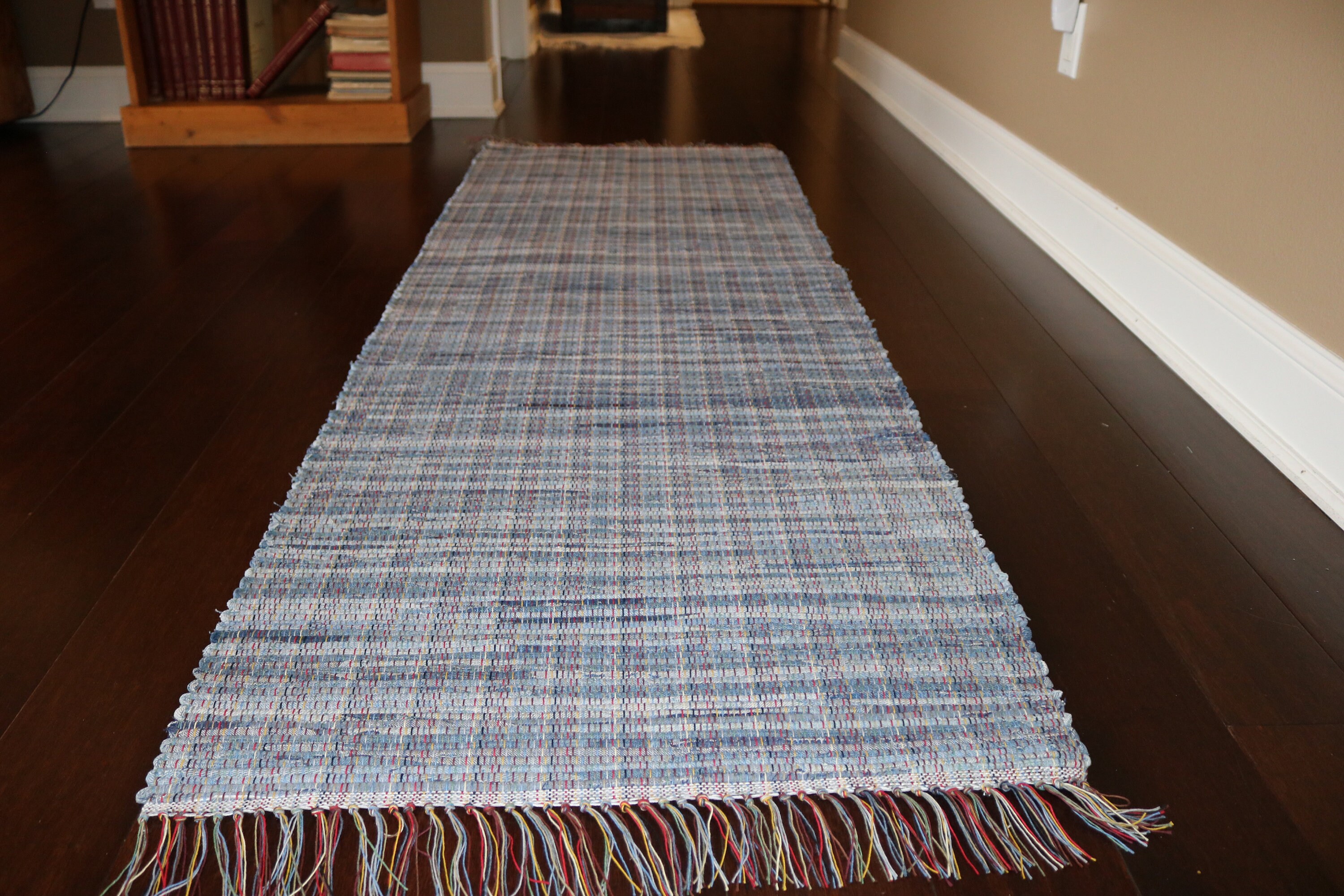 53 x 25 DENIM Woven Rag Throw Rug MD53 Home & Living Floor & Rugs etna ...