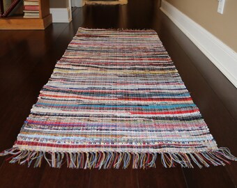 Hand Woven Rag Rug - Etsy