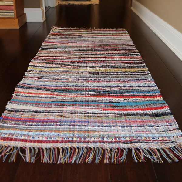 Loom Woven Rag Rugs - Etsy