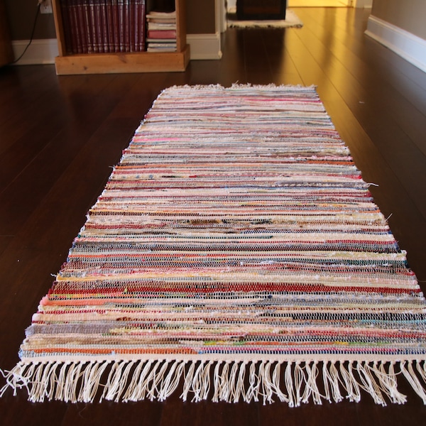 Loom Woven Rag Rugs - Etsy
