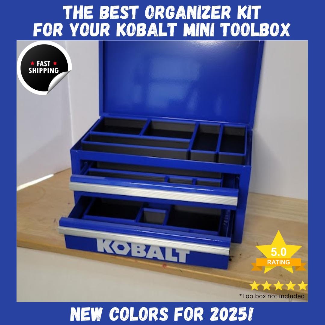Organization Kit for the Kobalt Mini Toolbox - Etsy