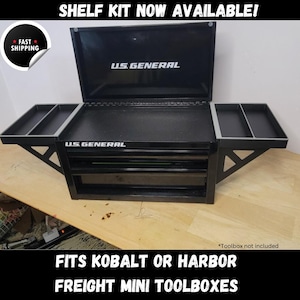 Shelf Kit for Mini Toolbox - Fits Harbor Freight or Kobalt. - Etsy
