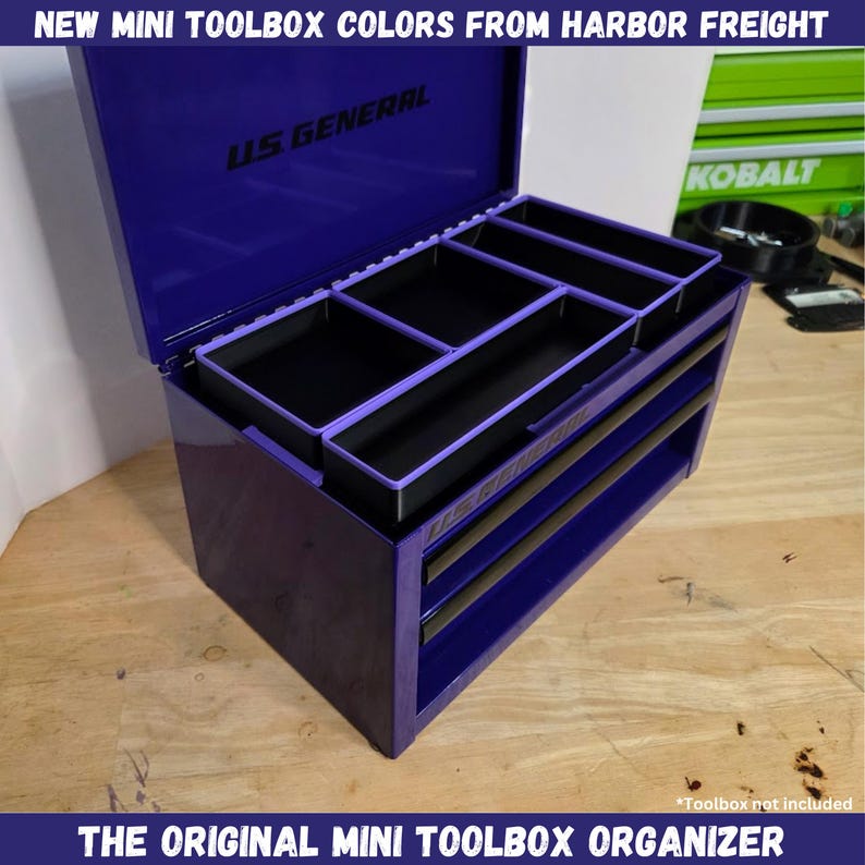 Harbor Freight Mini Toolbox Organization Kit - New Colors! - Get ...