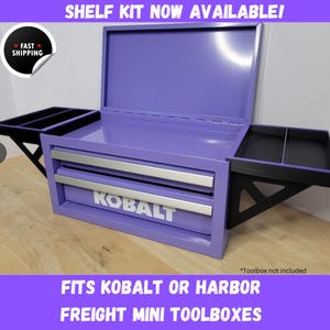 Shelf Kit for Mini Toolbox - Fits Harbor Freight or Kobalt. - Etsy