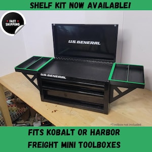 Shelf Kit for Mini Toolbox - Fits Harbor Freight or Kobalt. - Etsy