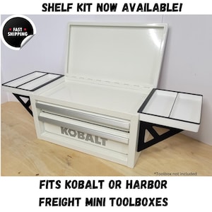 Shelf Kit for Mini Toolbox - Fits Harbor Freight or Kobalt. - Etsy