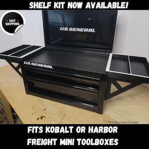 Shelf Kit for Mini Toolbox - Fits Harbor Freight or Kobalt. - Etsy