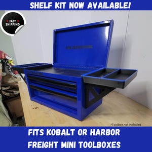 Shelf Kit for Mini Toolbox - Fits Harbor Freight or Kobalt. - Etsy