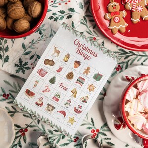 Christmas Bingo Office Bingo Family Reunion Games Family Game Night - Etsy