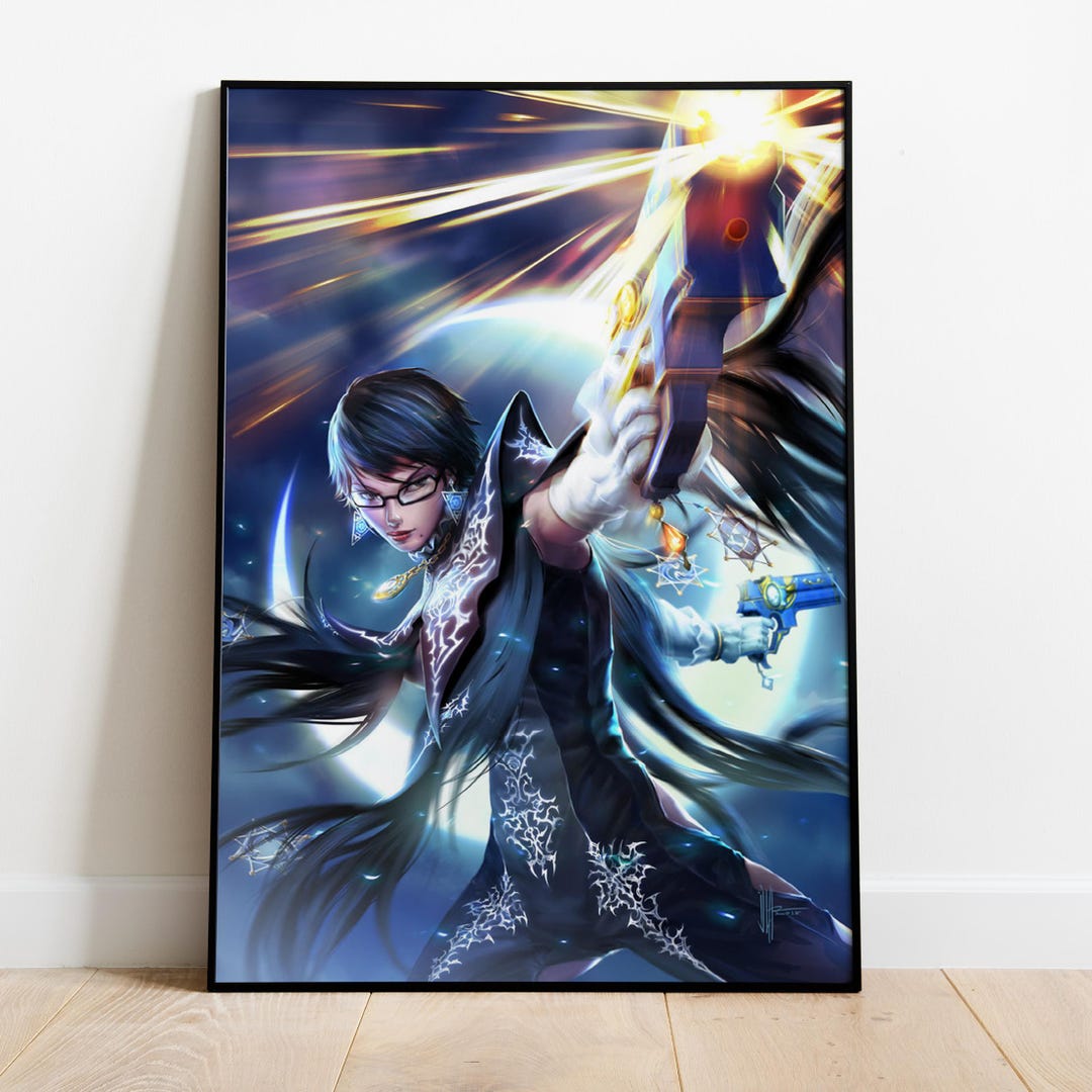 Bayonetta Poster, Wall Art, Game Print, Gift for Gamers - Etsy