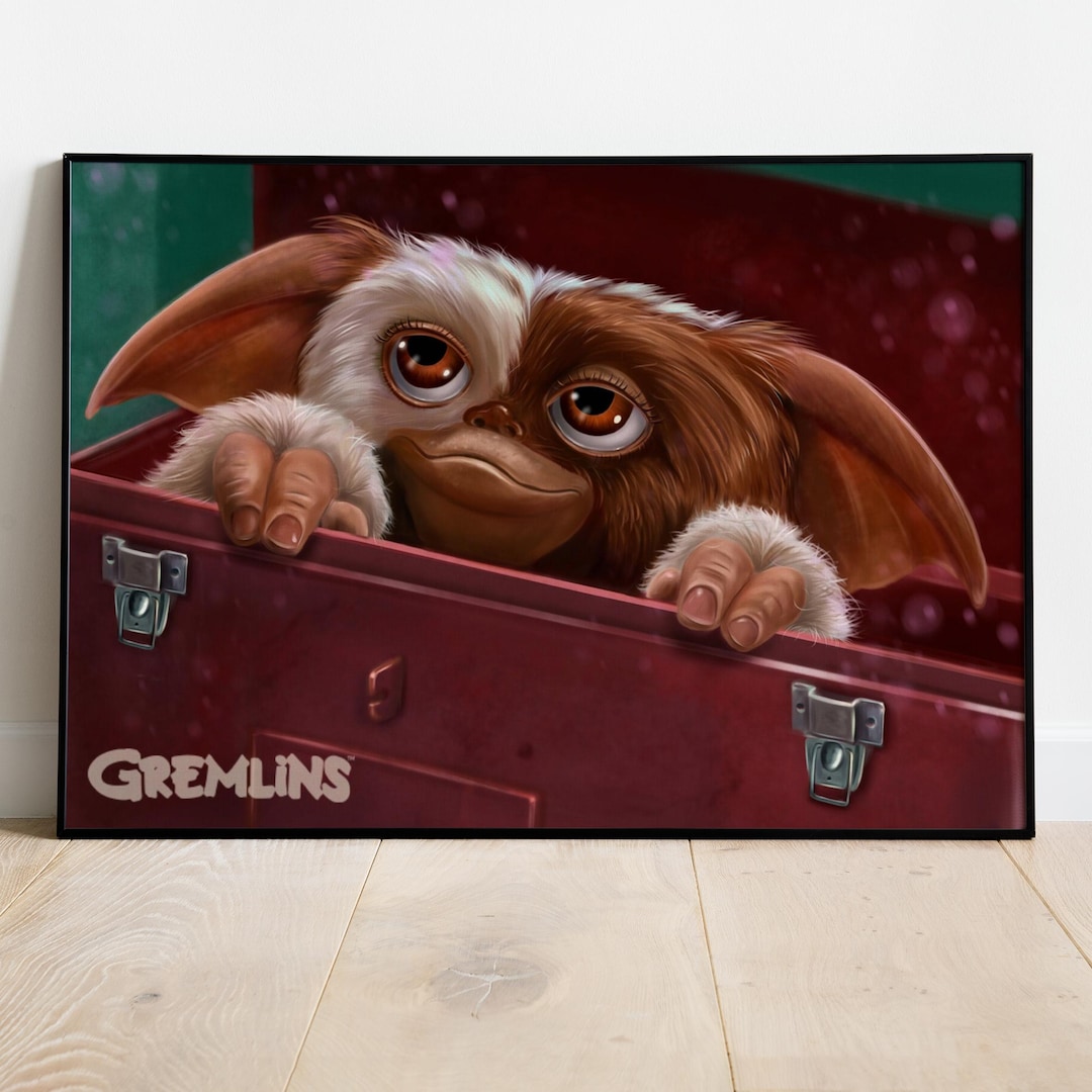 Gremlins Poster, Wall Art, Movie Print, Gift for Film Fans - Etsy