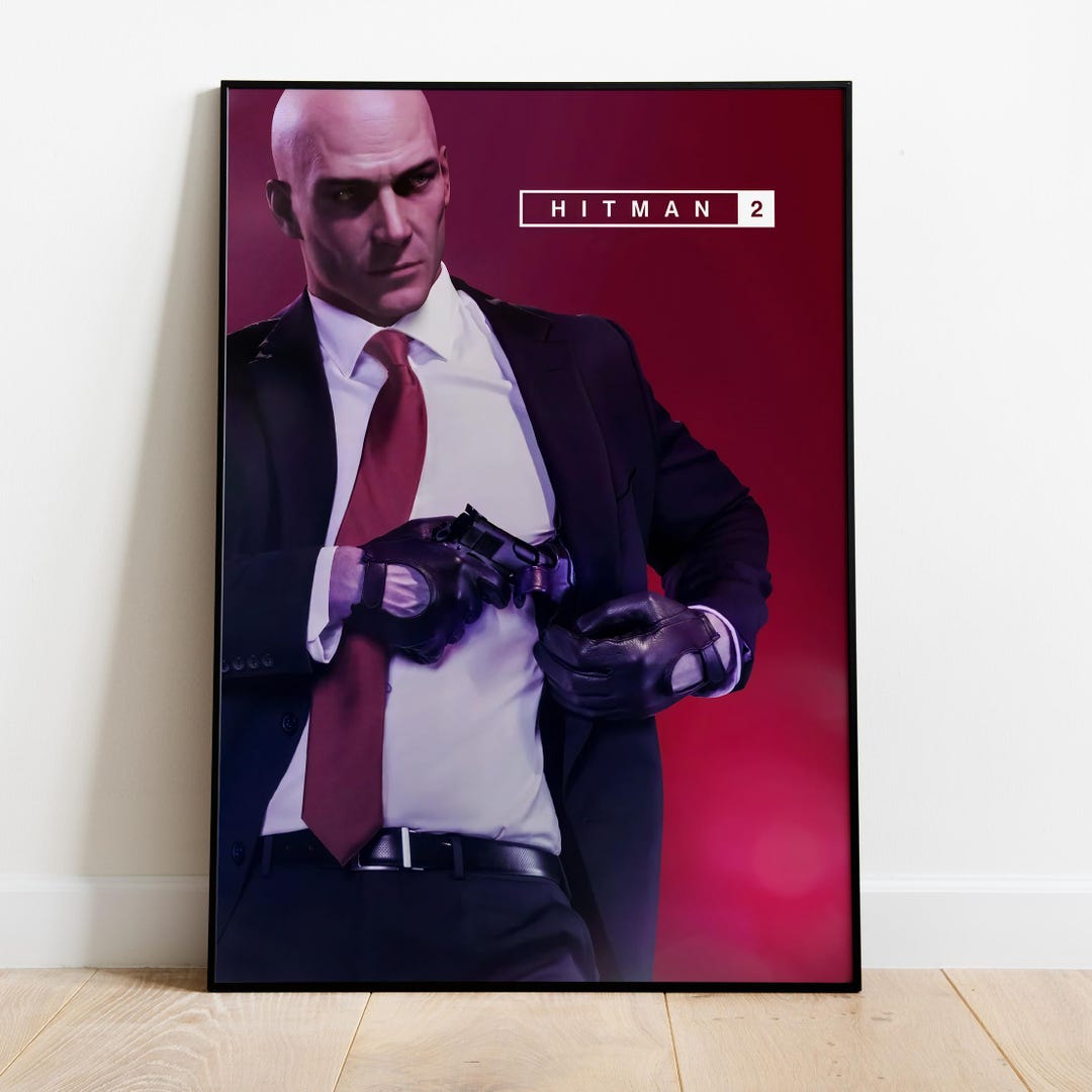 Hitman Poster, Wall Art, Game Print, Gift for Gamers #2 - Etsy