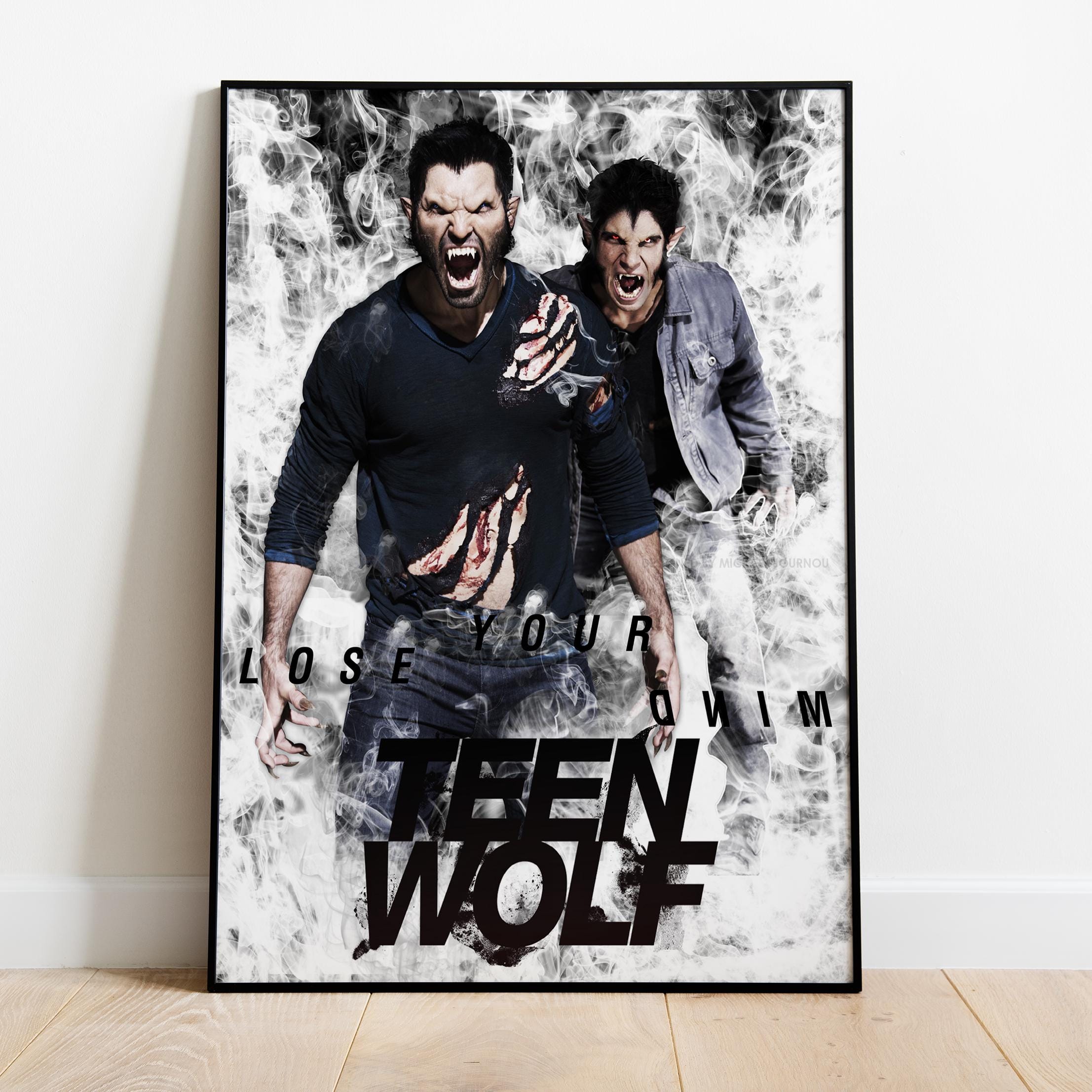 Teen Wolf Poster, TV Series Print, Wall Art, TV Show Gift - Etsy