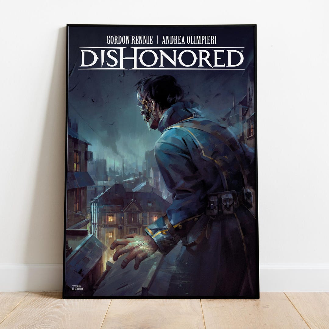 Dishonored Poster, Wall Art, Game Print, Gift for Gamers #2 - Etsy