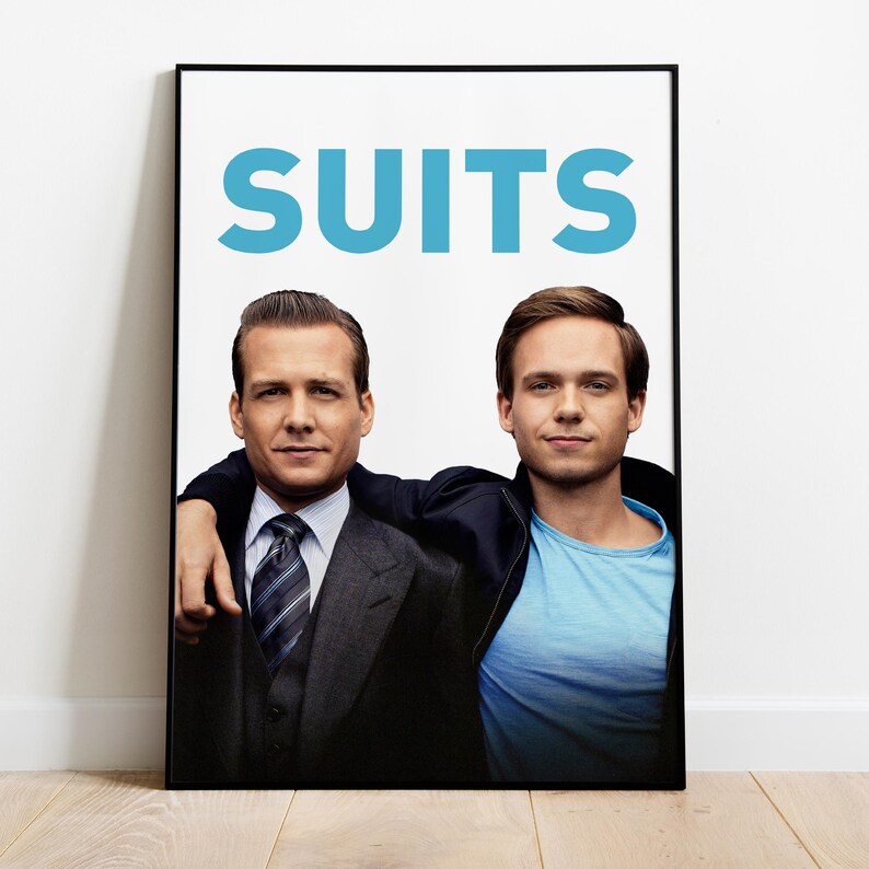 Suits Canvas Poster, TV Series Print, Wall Art, TV Show Gift - Etsy