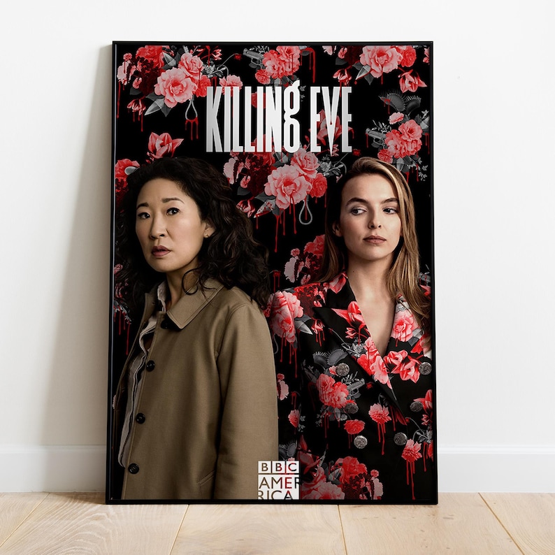 Killing Eve Poster, TV Series Print, Wall Art, TV Show Gift - Etsy