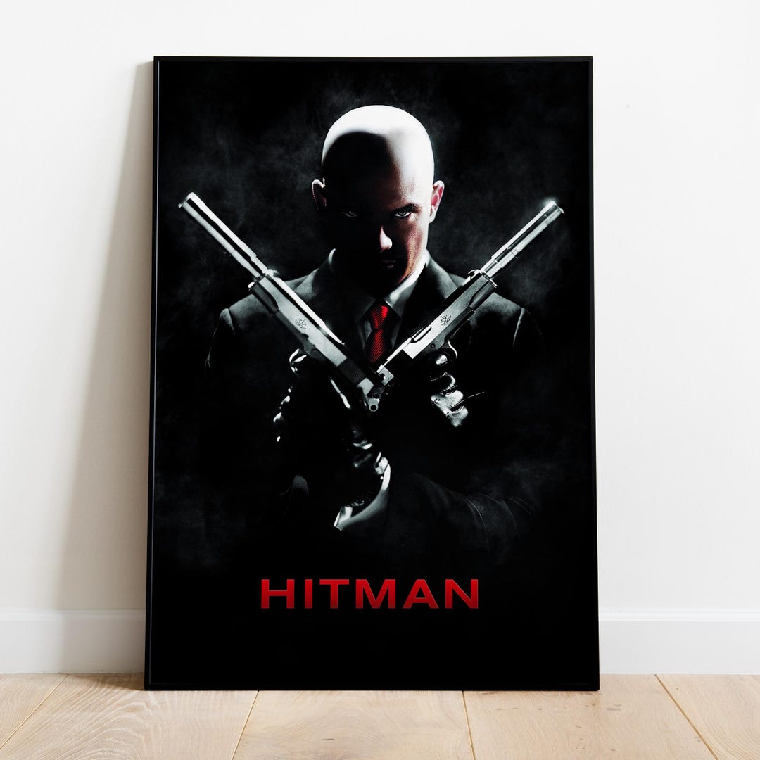 Hitman Poster, Wall Art, Game Print, Gift for Gamers - Etsy