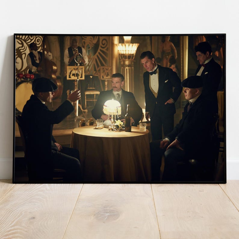 Peaky Blinders Poster, TV Series Print, Wall Art, TV Show Gift 3 - Etsy