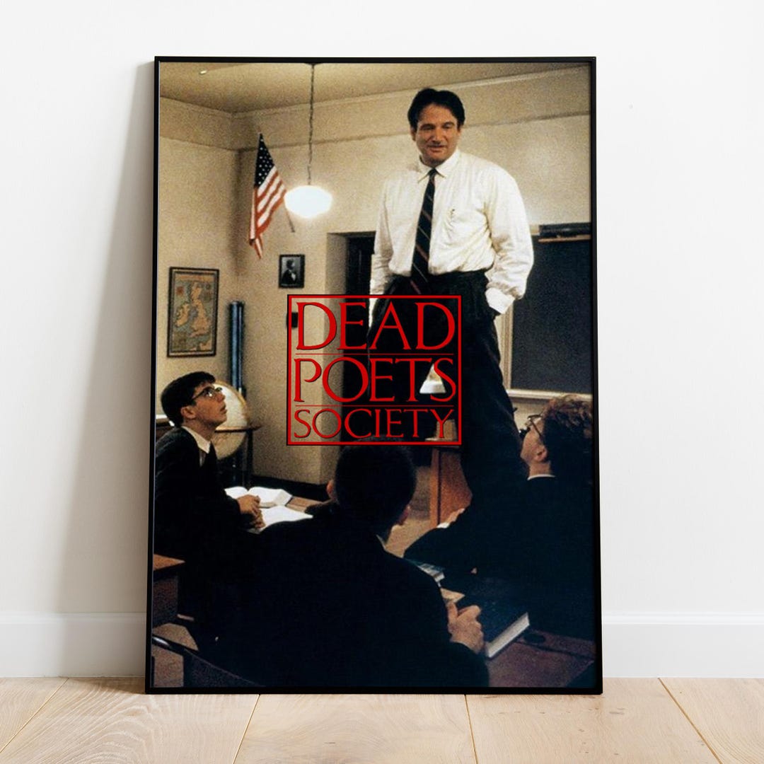 Dead Poets Society Poster, Wall Art, Movie Print, Gift for Film Fans - Etsy