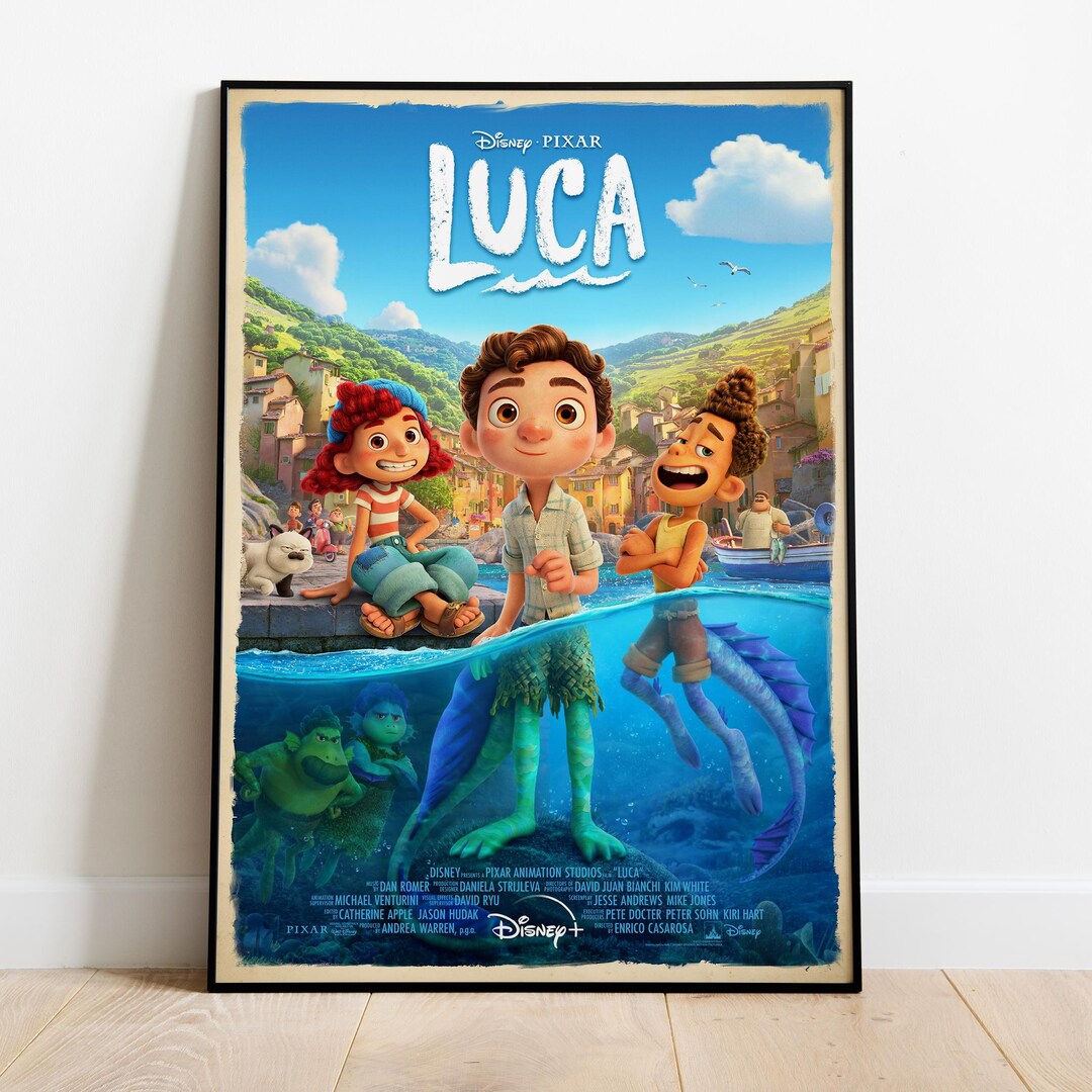 Luca Poster, Wall Art, Movie Print, Gift for Film Fans - Etsy