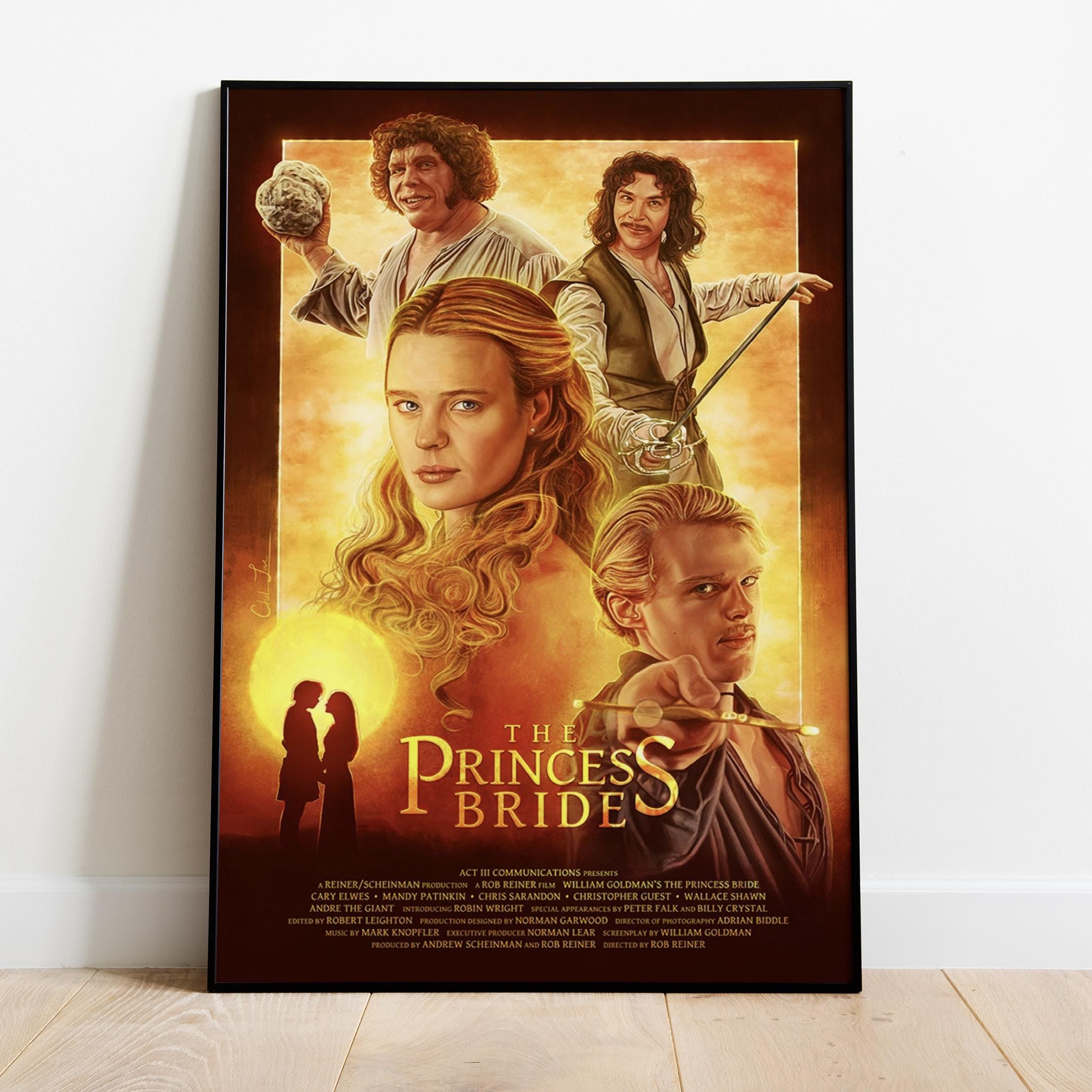 The Princess Bride Poster, Wall Art, Movie Print, Gift for Film Fans - Etsy