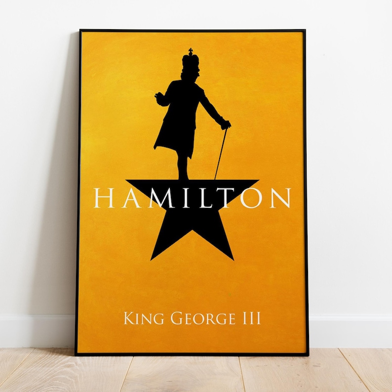 Hamilton Poster, Wall Art, Movie Print, Gift for Film Fans - Etsy