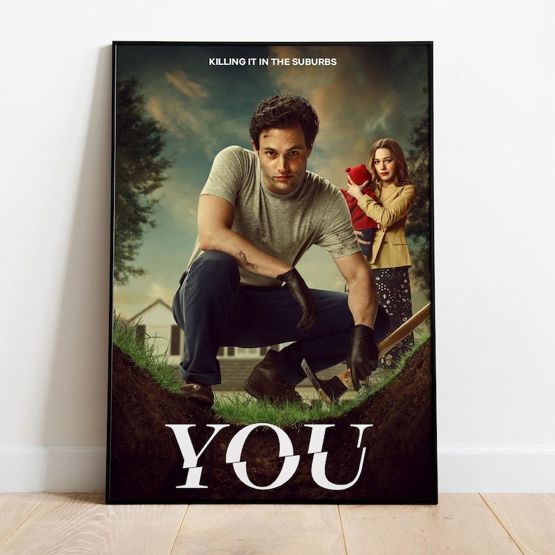 You Poster, TV Series Print, Wall Art, TV Show Gift - Etsy