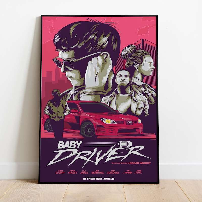 Baby Driver Poster - Etsy