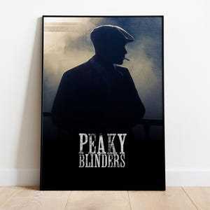 Peaky Blinders Canvas Poster, TV Series Print, Wall Art, TV Show Gift 2 ...
