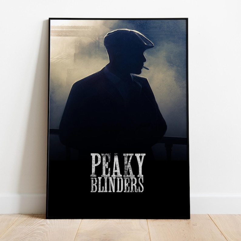 Peaky Blinders Canvas Poster, TV Series Print, Wall Art, TV Show Gift 2 ...