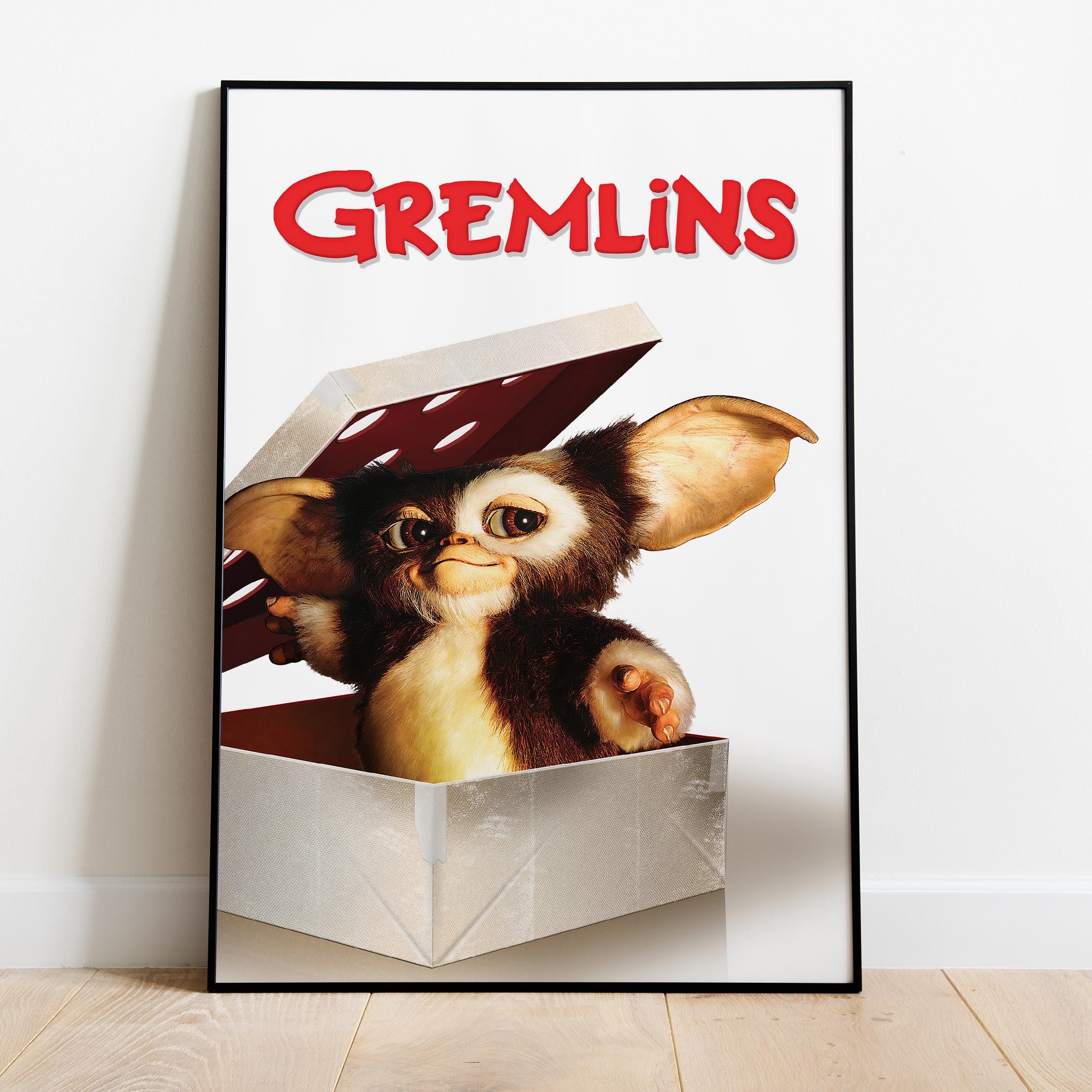 Gremlins Poster, Wall Art, Movie Print, Gift for Film Fans #2 - Etsy