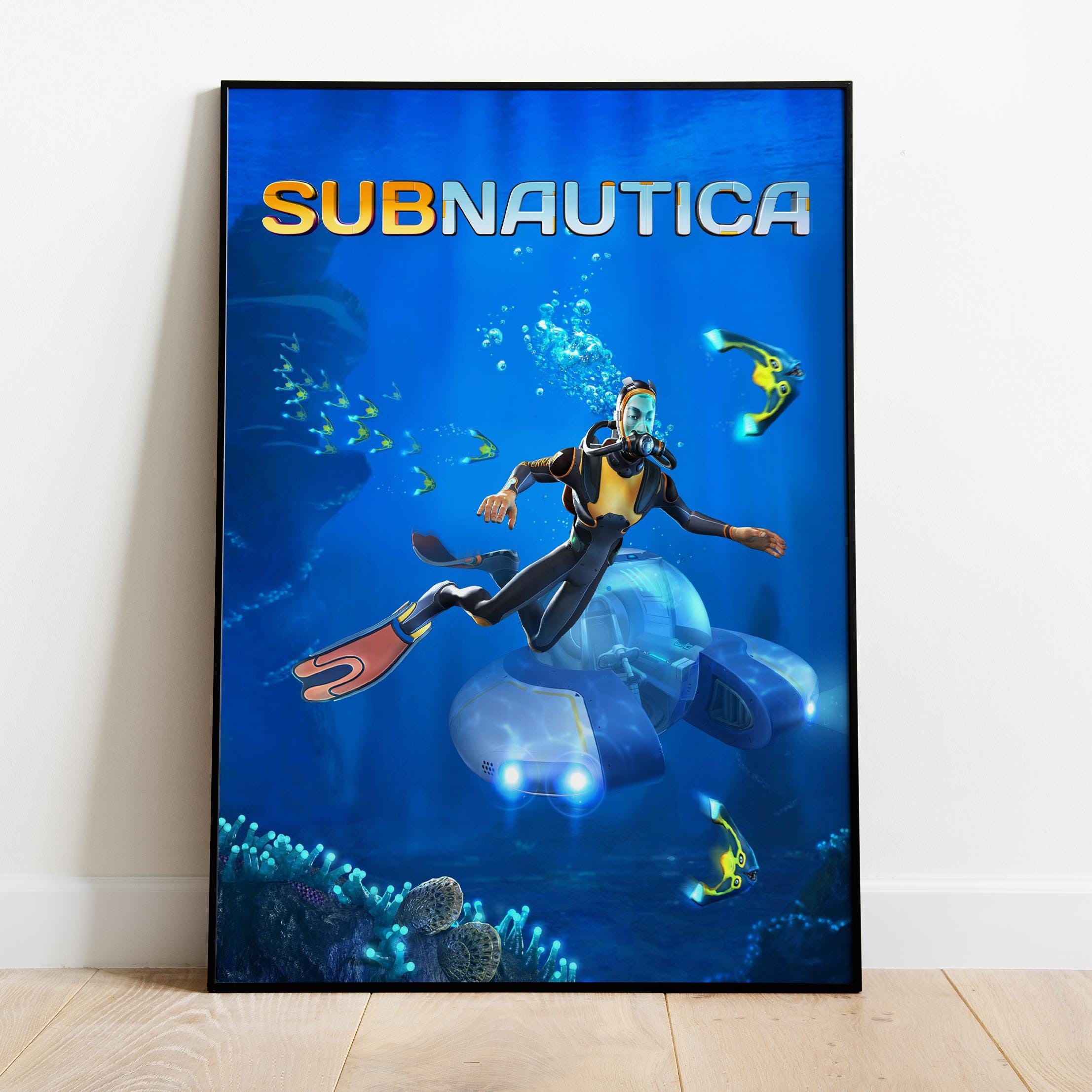 Subnautica Poster, Wall Art, Game Print, Gift for Gamers - Etsy