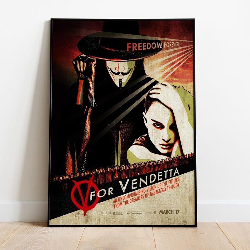 V for Vendetta Fan Art - Etsy
