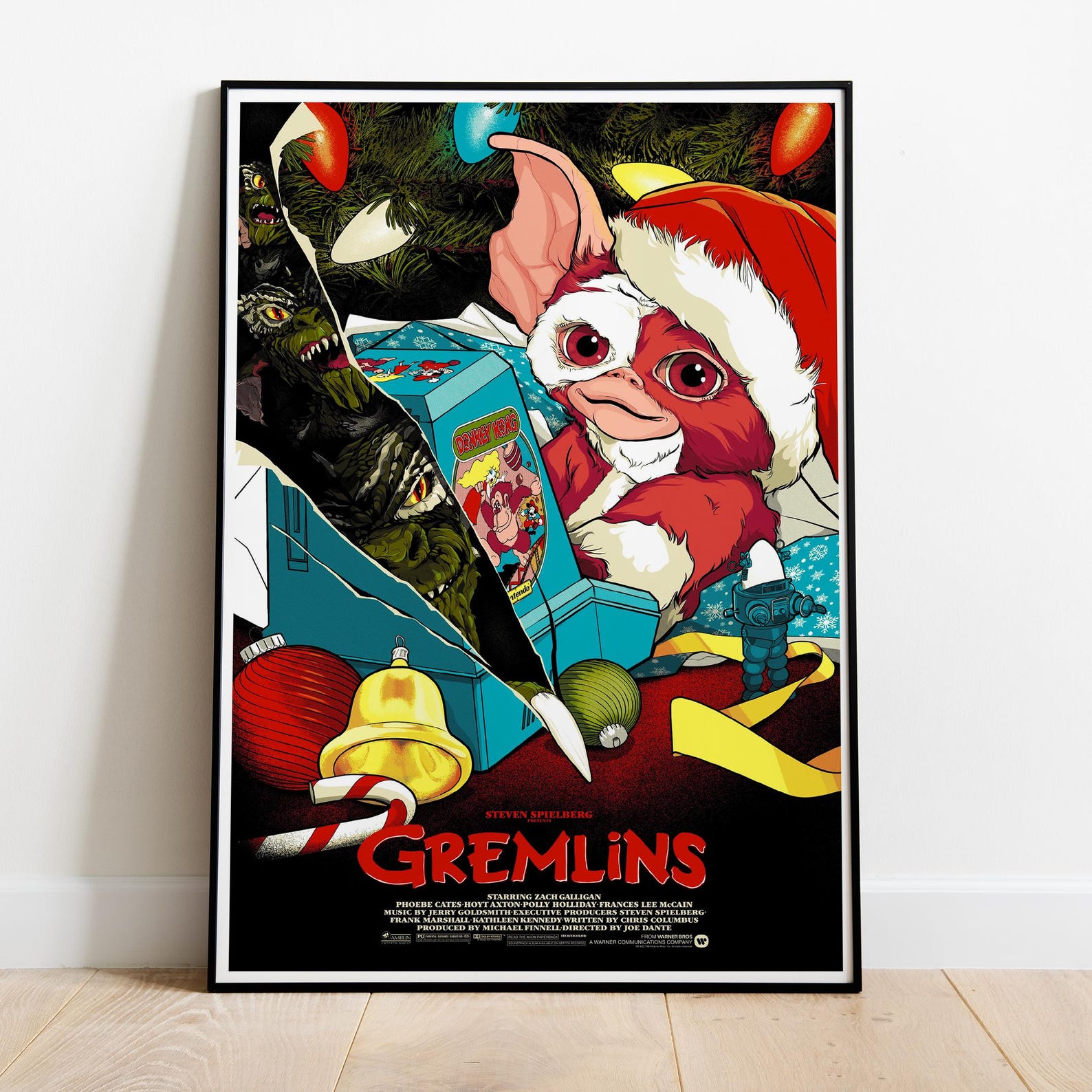 Gremlins Poster, Wall Art, Movie Print, Gift for Film Fans #2 - Etsy