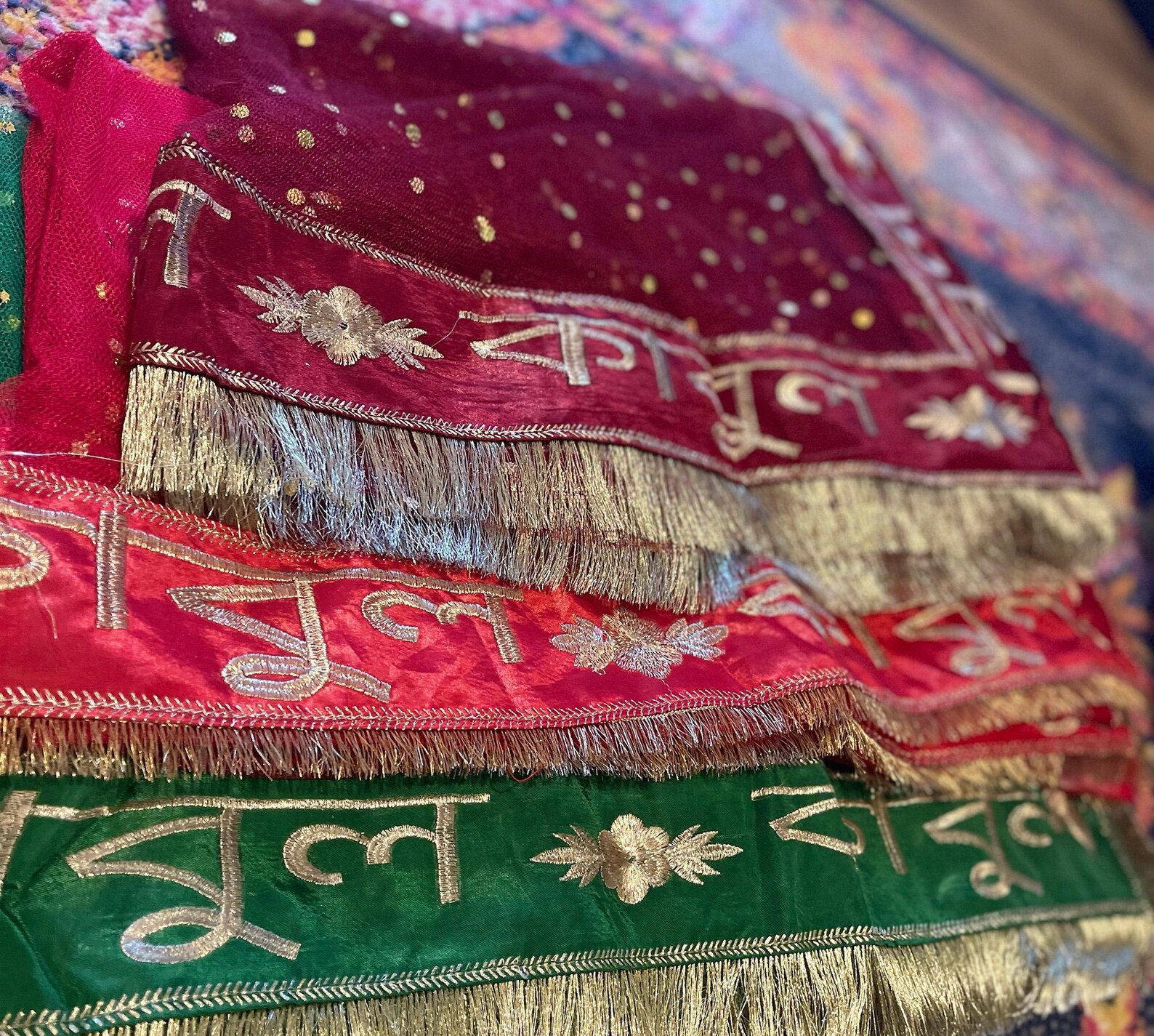 Bangla Qabool Hai Dupatta | Shadi Nikkah Veil Shawl Desi Wedding ...