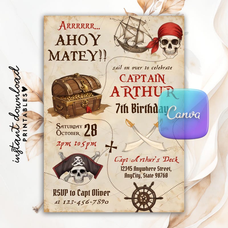 Pirate Theme Party Decor - Etsy