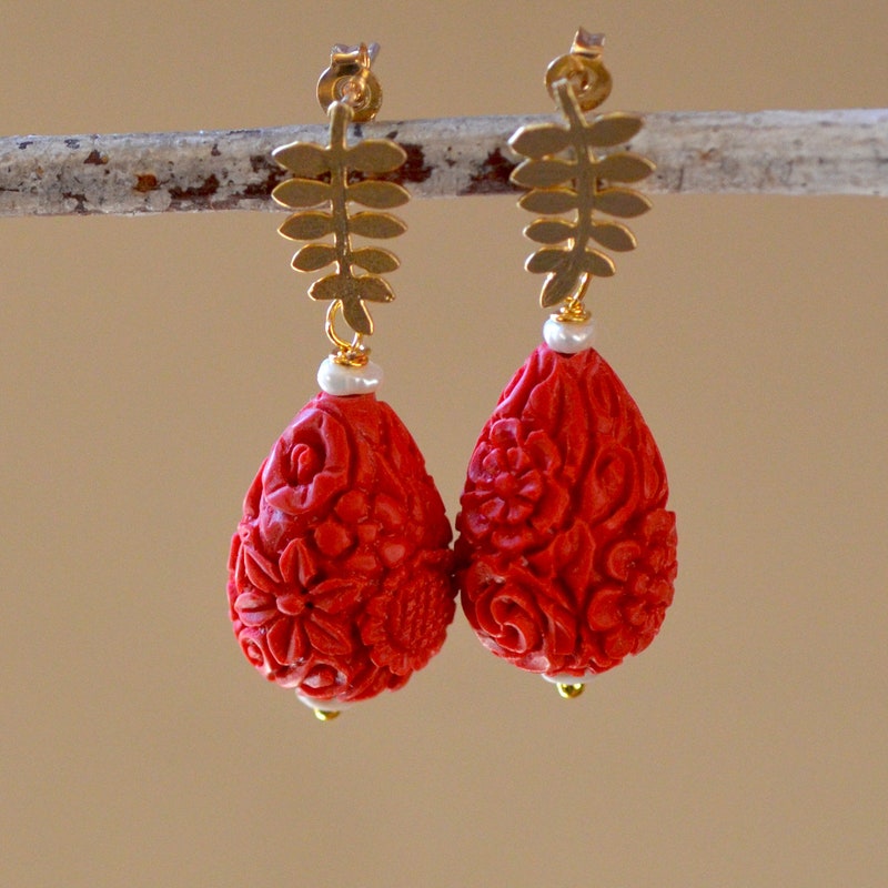 Red Cinnabar - Etsy
