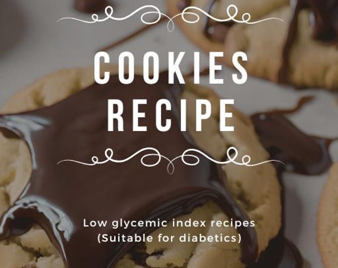Almond Cookies With Low Glycemic Index the Perfect Healthy Snack for a ...
