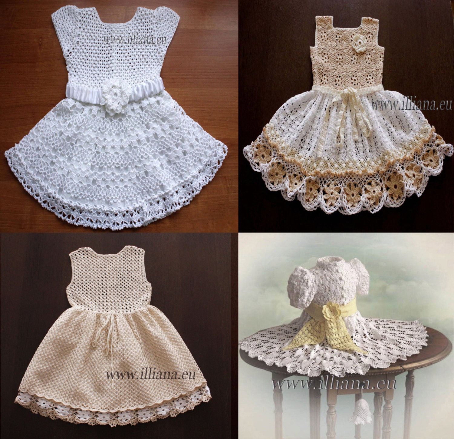 Crochet Bundle Package of 4 PDF Patterns. - Etsy