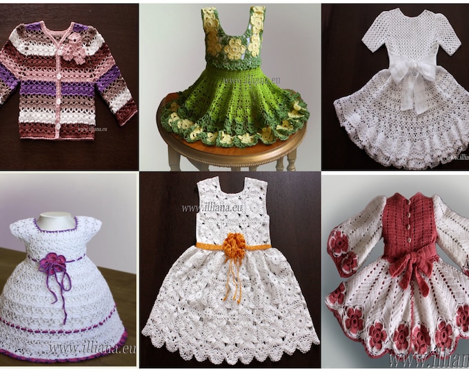 Crochet Bundle Package of 6 PDF Patterns. - Etsy