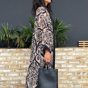 Robe Bathrobe Uzbek Chapan халат накидка узбекский капан адрас Robe ...